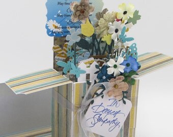 UNIQUE HANDMADE ONE OF A KIND EXPLOSION CARD IN A by CARDSBYMOM