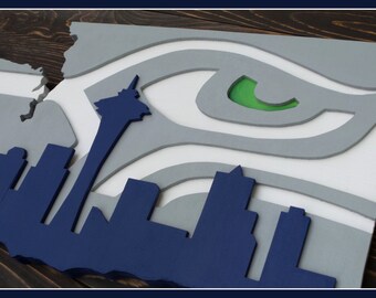 Seahawks wall art | Etsy