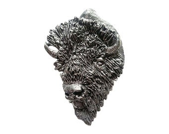 Buffalo pin | Etsy