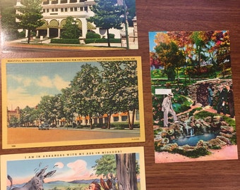 Arkansas postcard | Etsy