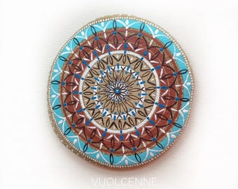 Hand painted mandala | Etsy