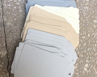 Kraft Tags Long Tags Rectangle Tags Label Tags Cardstock