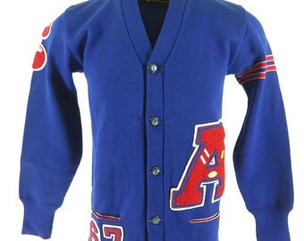 Letterman sweater | Etsy