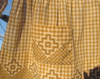 Cross stitch gingham | Etsy