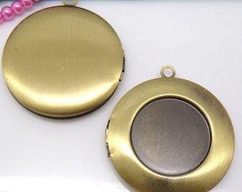 Antique brass locket | Etsy