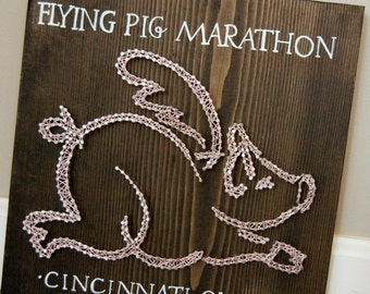 Pig string art | Etsy