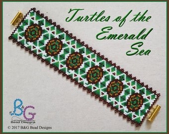 Turtle bead pattern | Etsy