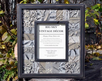 Tile picture frame | Etsy