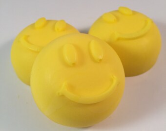 Smiley face soap | Etsy