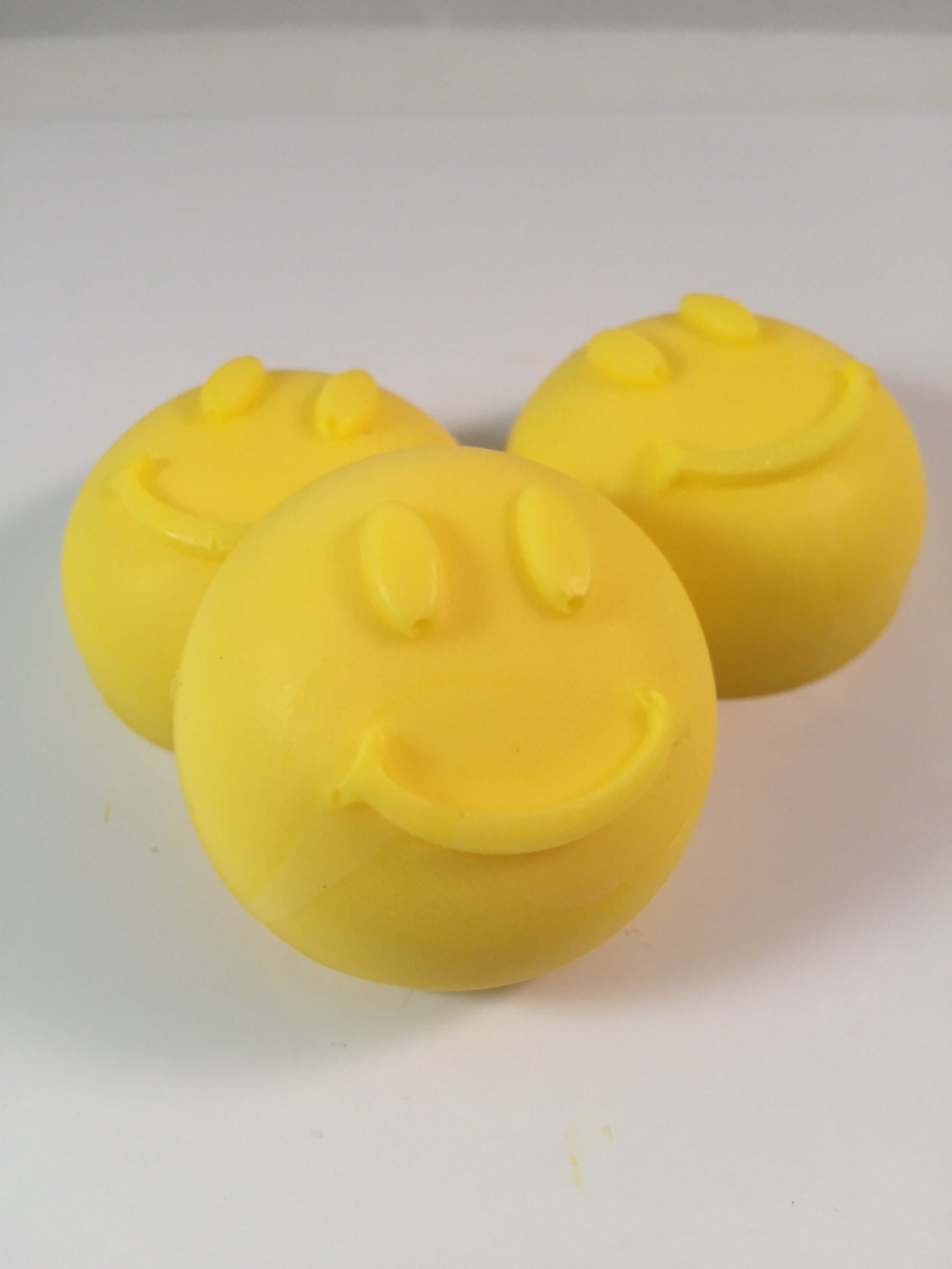 Smiley Face Soaps / Smile Soap / Emoji Soap / Natural Soap / 2