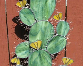 Stained glass yard art | Etsy