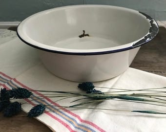 White enamelware | Etsy