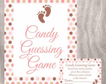 Candy guess game | Etsy