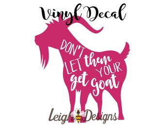 Goat decal | Etsy