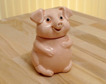 Unique pig jar related items | Etsy