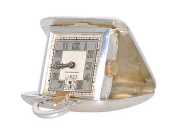 Vintage travel clock | Etsy