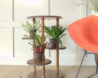 Tiered plant stand | Etsy