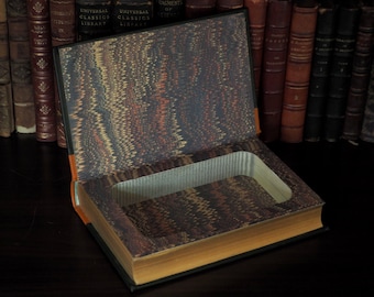 Hollow book box | Etsy