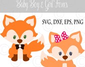 Woodland Animal SVG Set, Cute Baby Forest Animals Clip Art, Fox SVG Cut ...