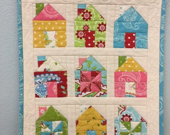 Quilted wall hanging | Etsy