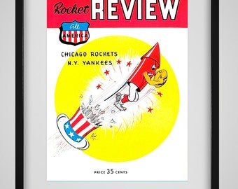 Football program | Etsy