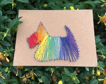 Dog string art | Etsy