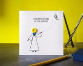 Button head people & bold typographical cards & by mrsLcards