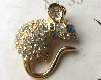 Rhinestone mouse | Etsy