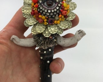 Betsy Youngquist Beaded Mosaic Sculpture by betsyyoungquist