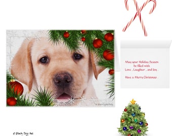 Dog christmas cards | Etsy