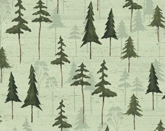 Woodland fabric | Etsy