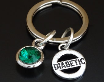 Diabetic key chain | Etsy
