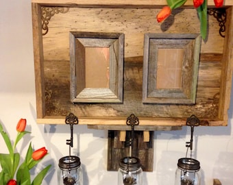 Rustic picture frame | Etsy