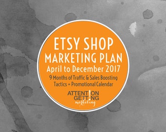 Etsy Shop Marketing Social Media & Etsy SEO by AttentionGetting