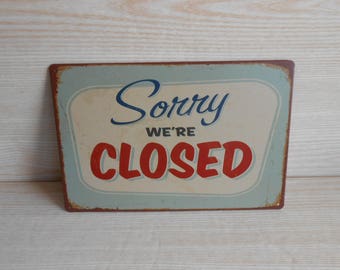 Vintage open sign | Etsy