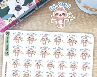 Fun Planner Printables and Stickers by Mockeri on Etsy