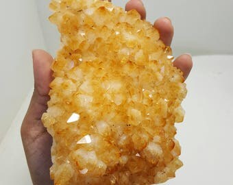 Citrine geode | Etsy