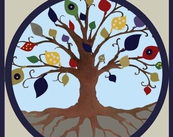 Family tree quilt | Etsy