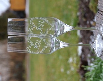 Glass engraving | Etsy