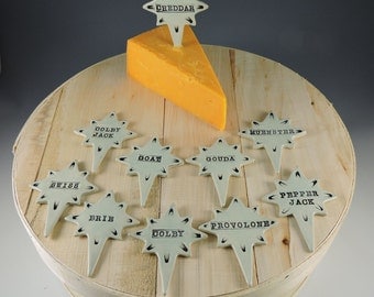 Cheese markers | Etsy