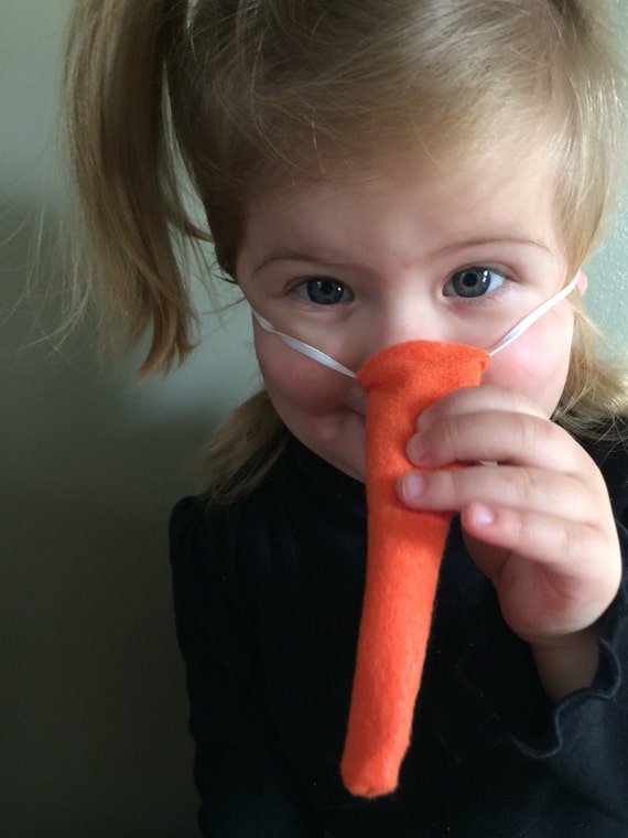 Snowman Nose Carrot Nose Costume Carrot Mask Felt Carrot snowman-nose-carrot-nose-costume-carrot-mask-felt-carrot