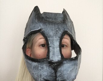 Paper mache mask | Etsy