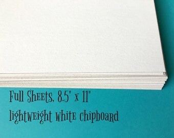 Chipboard sheets | Etsy