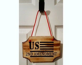 2nd amendment sign | Etsy