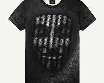 Anonymous t shirt | Etsy