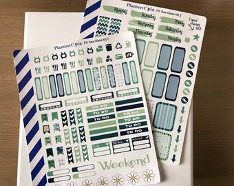 Vinyl Planner Stickers to help organize your busy by Plannertopia
