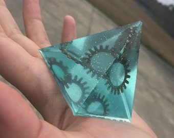 Turquoise pyramids | Etsy