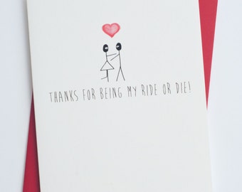 Thanks for the ride | Etsy