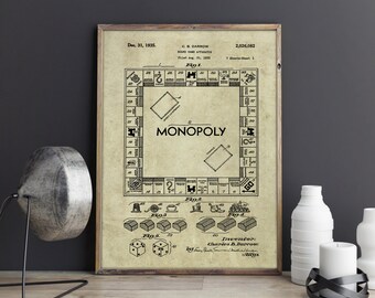 Monopoly Printable Photography Monopoly Art Monopoly