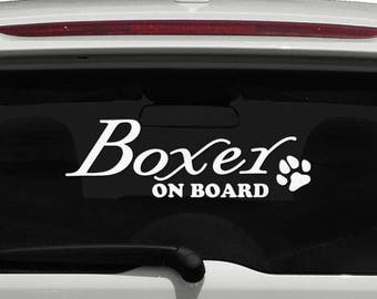 Boxer sticker | Etsy